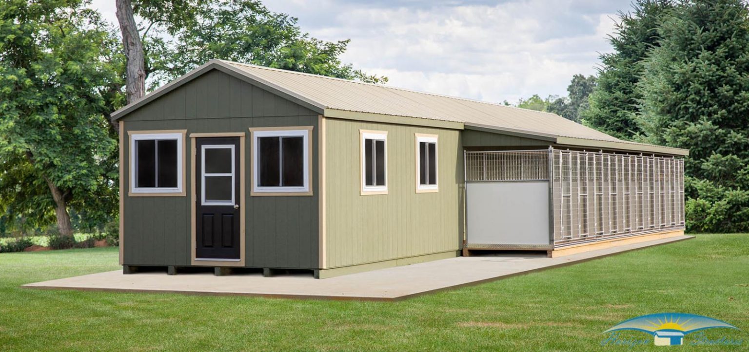 Commercial Dog Kennels | Dog Kennels for Sale | Horizon Structures