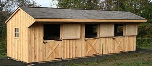 Barn Overhangs | Horse Lean-Tos | Horizon Structures
