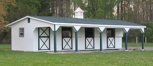 Barn Overhangs | Horse Lean-Tos | Horizon Structures