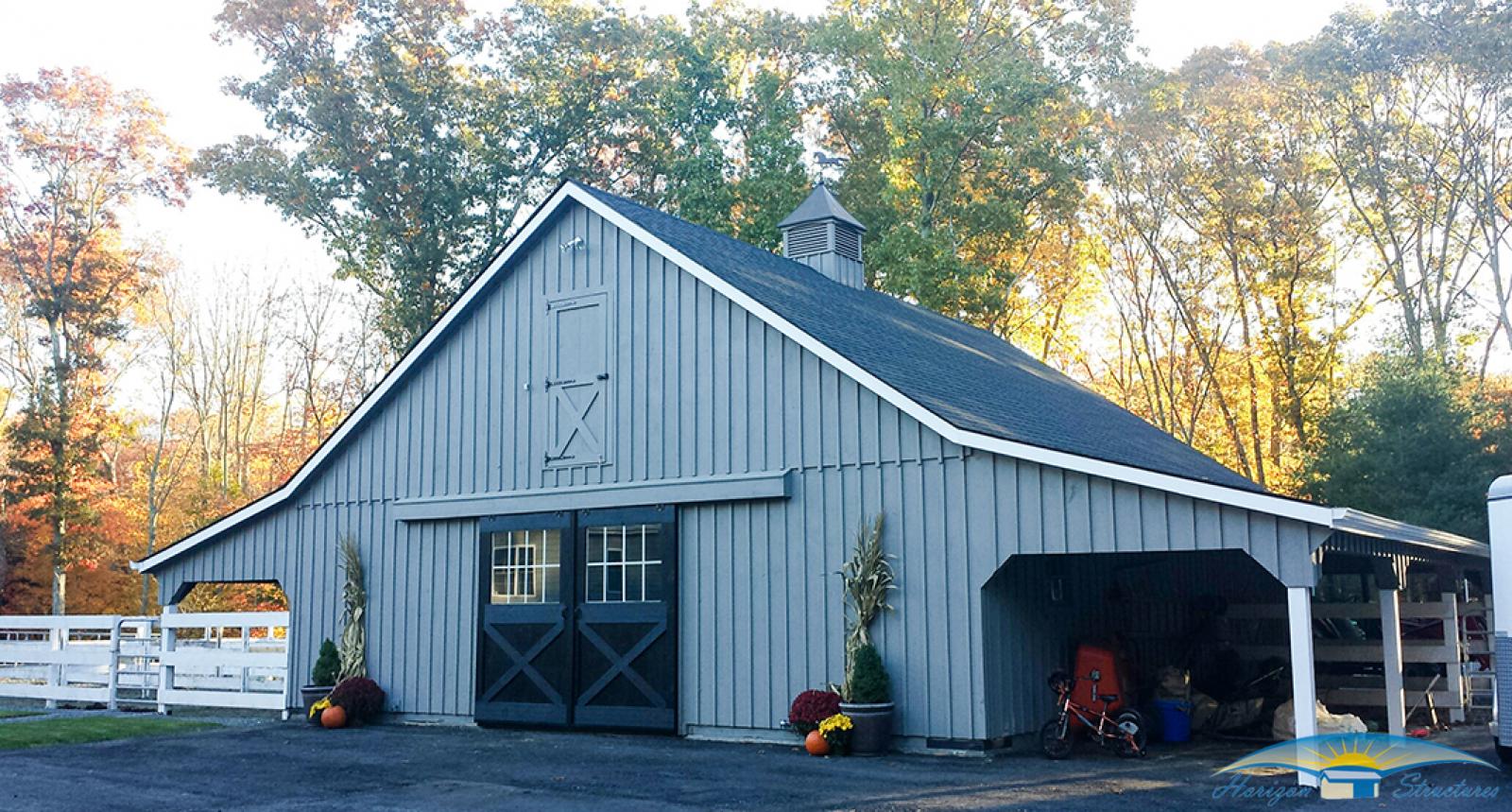 Modular Barns| Prefab Loft Barns | Horizon Structures