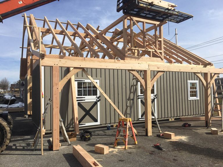 Timber Frame Barns | Prefab Wood Barns | Horizon Structures