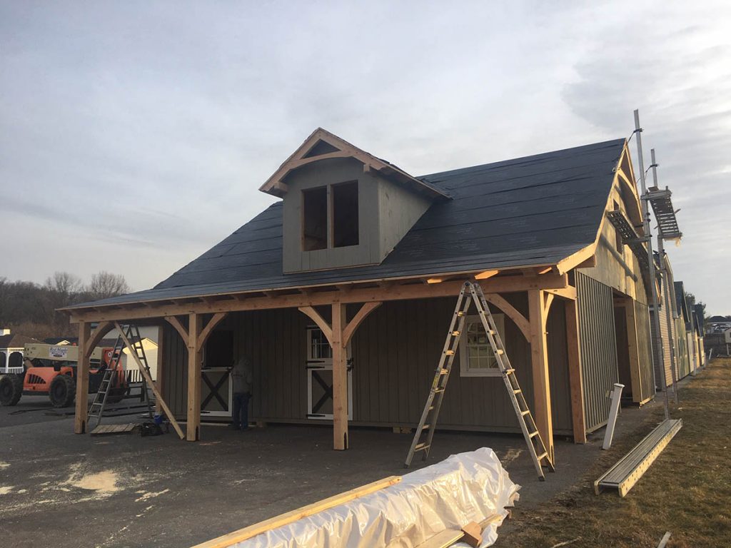 Timber Frame Barns | Prefab Wood Barns | Horizon Structures