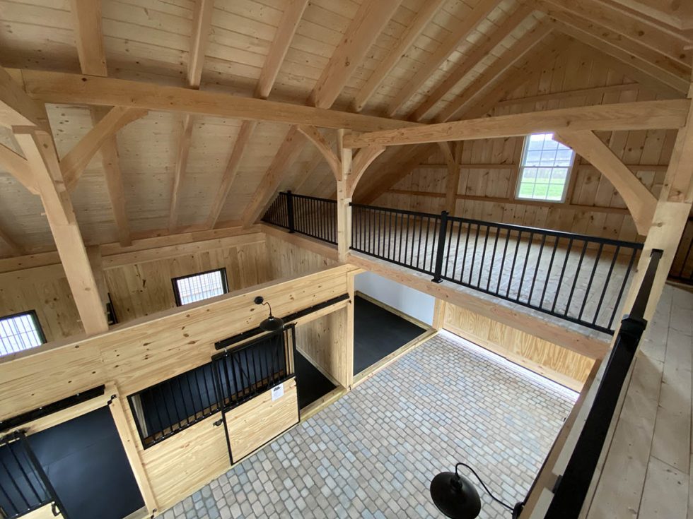 Timber Frame Barns | Prefab Wood Barns | Horizon Structures