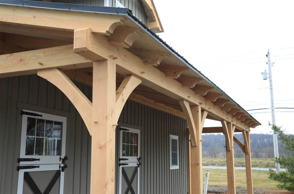 Timber Frame Barns | Prefab Wood Barns | Horizon Structures