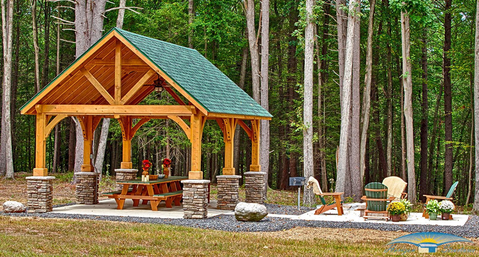 Outdoor Pavilions | Prefab Wood & Vinyl Pavilions