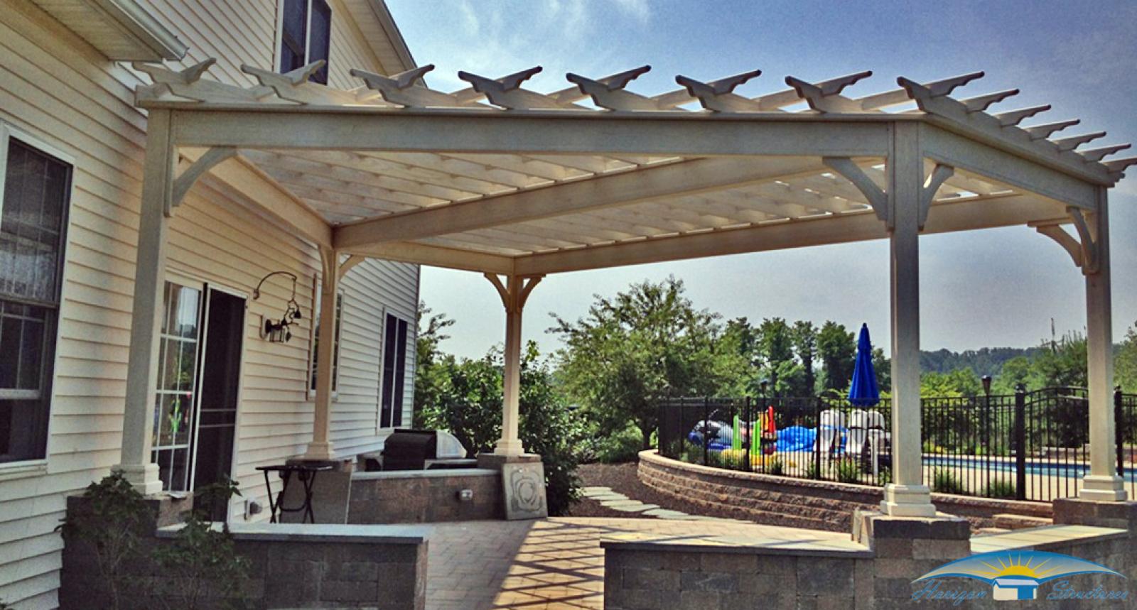 Pergolas For Sale | Wood & Vinyl Pergolas | Horizon Structures