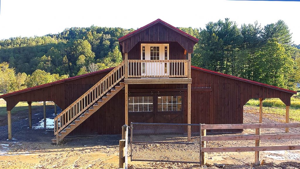 Turn Horse Barn Loft into Living Space | Horizon Structures