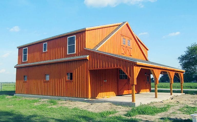 Turn Horse Barn Loft into Living Space | Horizon Structures