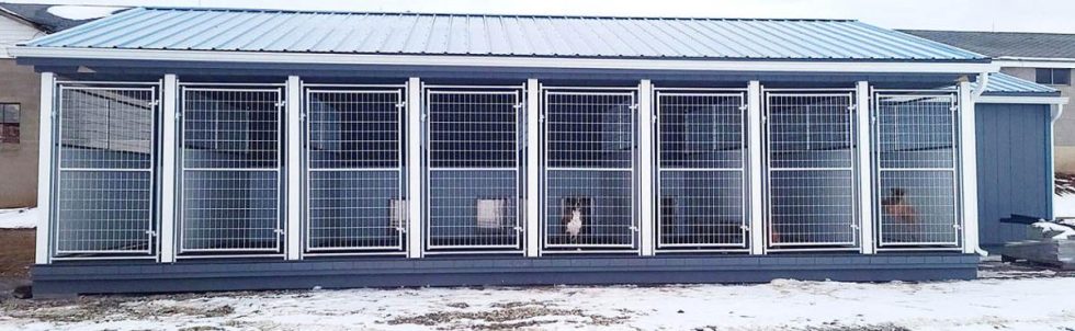 Hillview Kennels Warsaw NY | Custom Bulldog Barn Kennels
