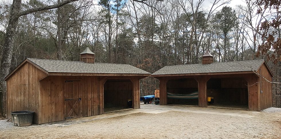 Run-In Horse Sheds | Equine Shelters | Horizon Structures