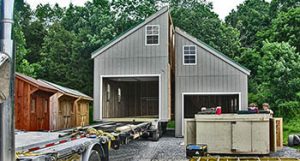 2-Story Prefab Garage with Apartment | Modular Garage with Loft