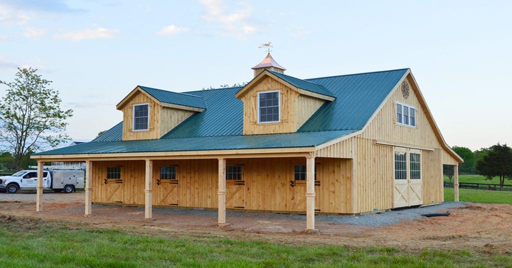 Benefits of Buying a Modular Horse Barn | Horizon Structures