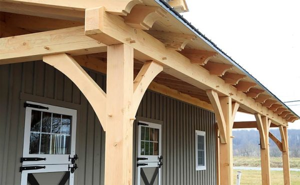 The Latest Timber Frame Barn Design is the Fairest of Them All