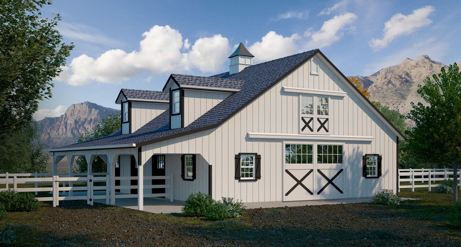 Modular Barns| Prefab Loft Barns | Horizon Structures