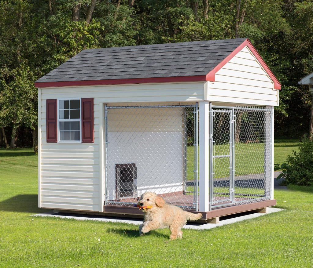 8x10 Small Outdoor Dog Kennel | Outdoor Dog Yard Kennel