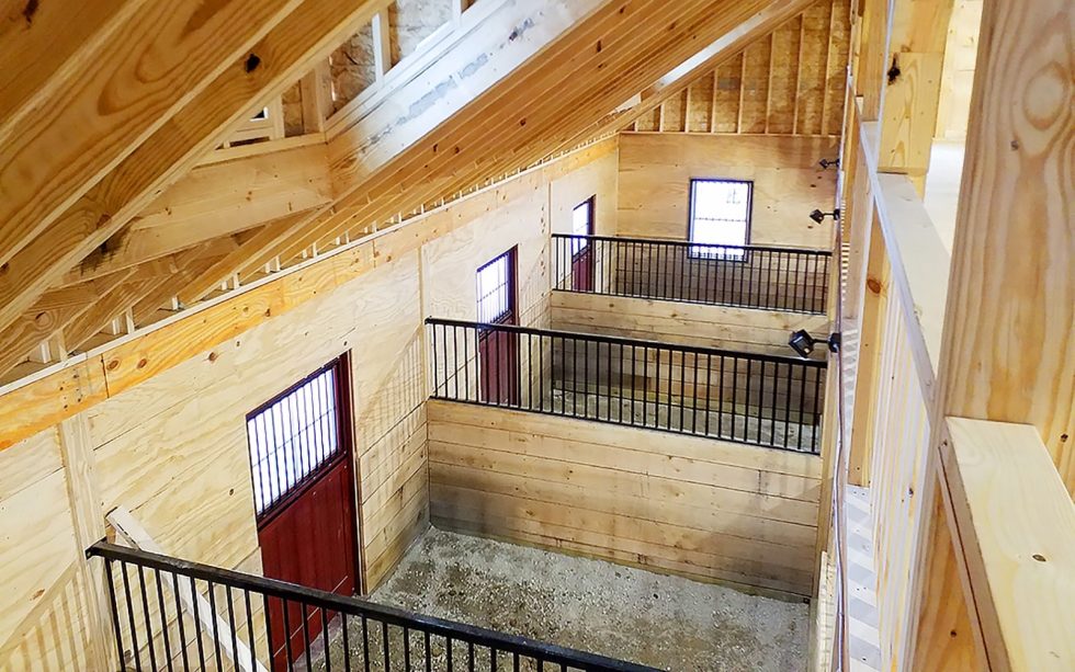 Prefab Loft Barns | Horse Barns with Living & Storage Space | Horizon ...