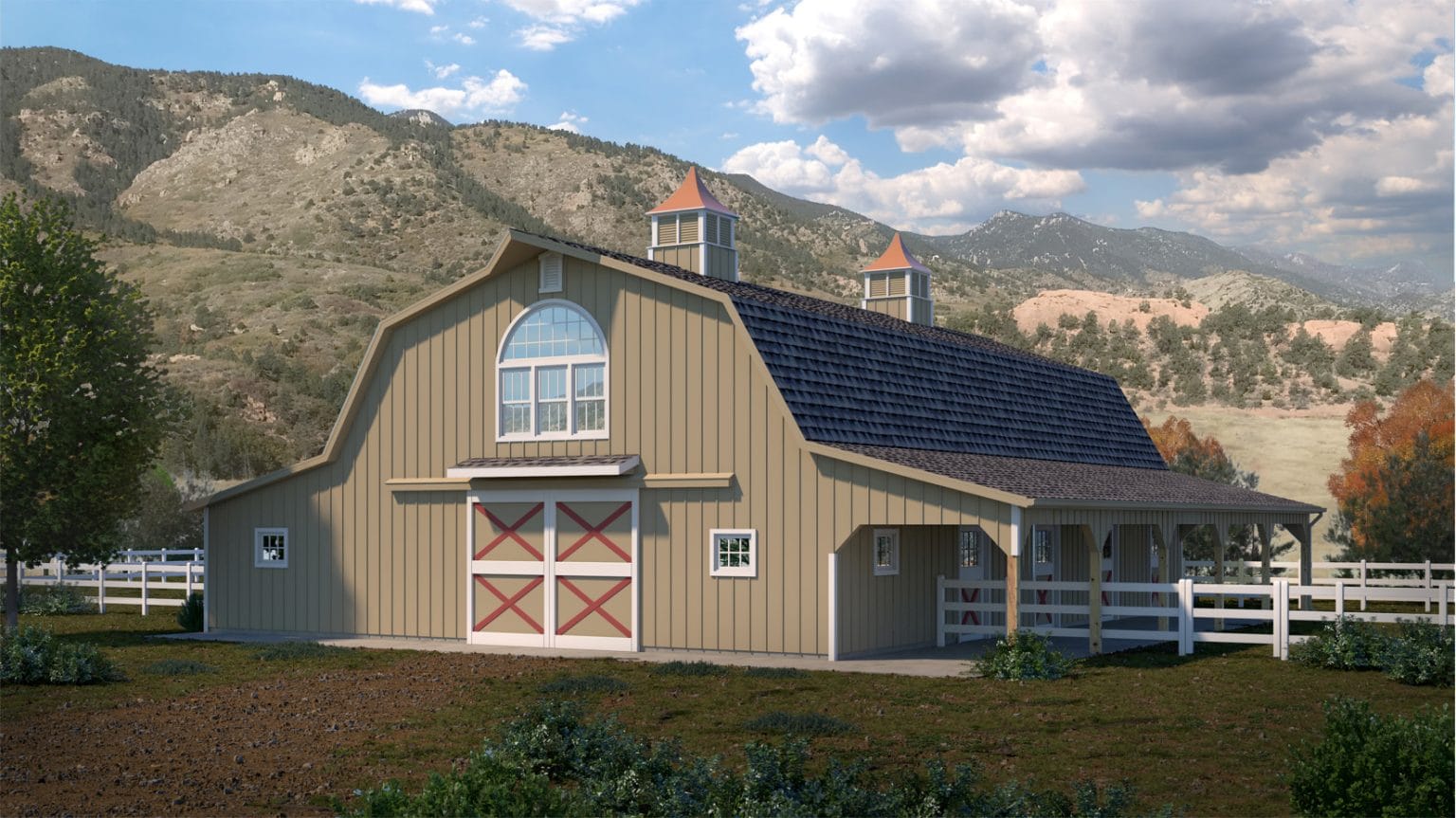Prefab Loft Barns | Modular Barns with Living Quarters | Horizon Structures