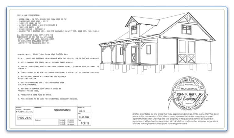 Making Sense of Barn Building Plans | Horizon Structures