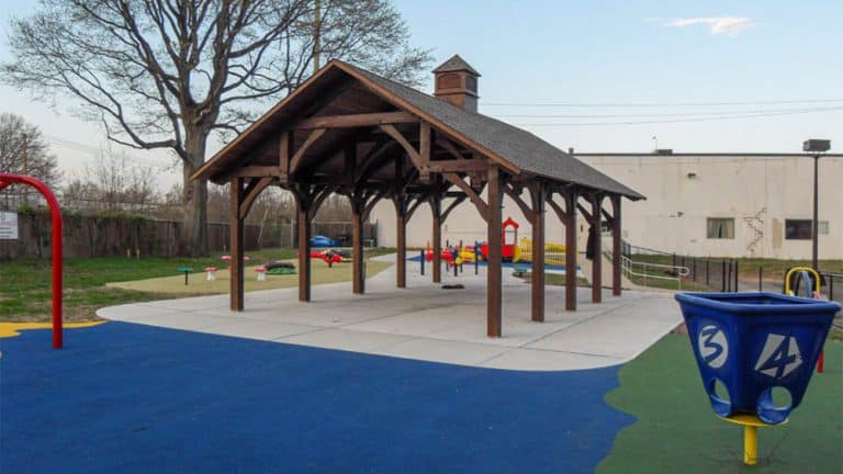 Wooden Garden Pavilion - The Denali Timber Frame Pavilion