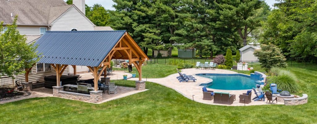 Timber Frame Pavilions | Amish-Built Outdoor Structures | Horizon ...