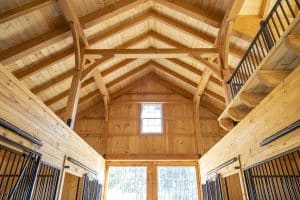 Timber Frame Barns | Prefab Wooden Barns | Horizon Structures