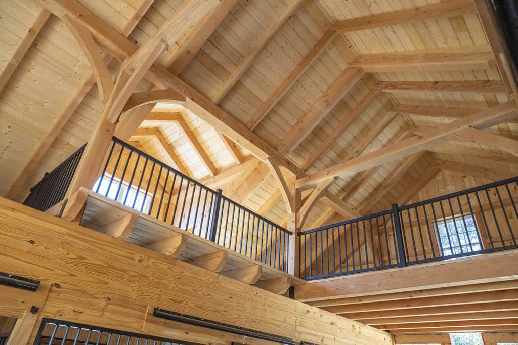 Deluxe Timber Frame Horse Barns | Premium Barn Builds | Horizon Structures