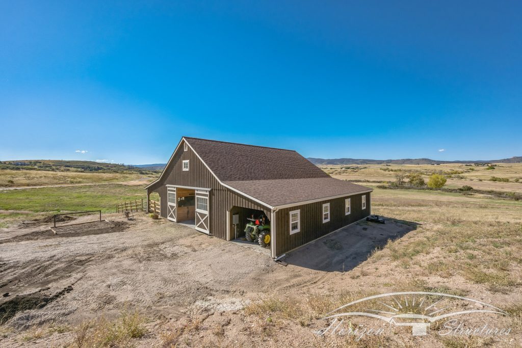 Sedalia, Colorado Barn - High-Profile | Horizon Structures