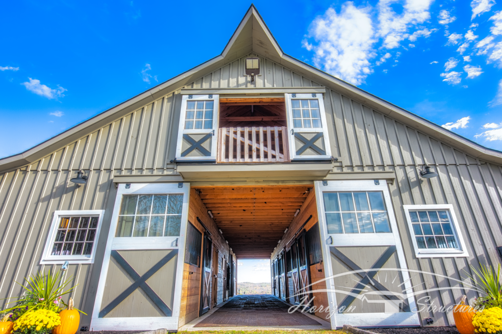 High Profile Barn – Binghamton, NY | Horizon Structures