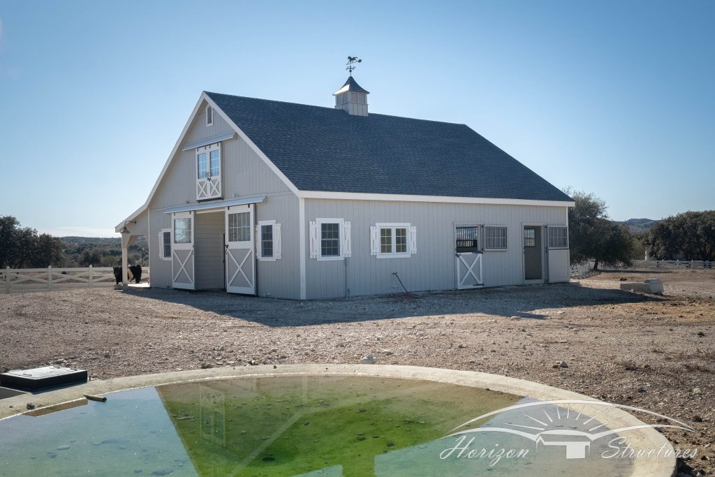 Bespoke Barn in Uvalde, TX - High Profile Ranch Style Barn