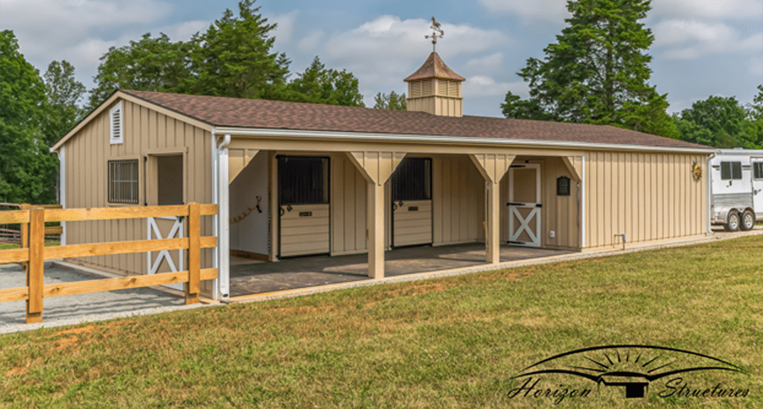 Horse Barns for Sale | Modular & Prefab Barn Stables | Horizon Structures