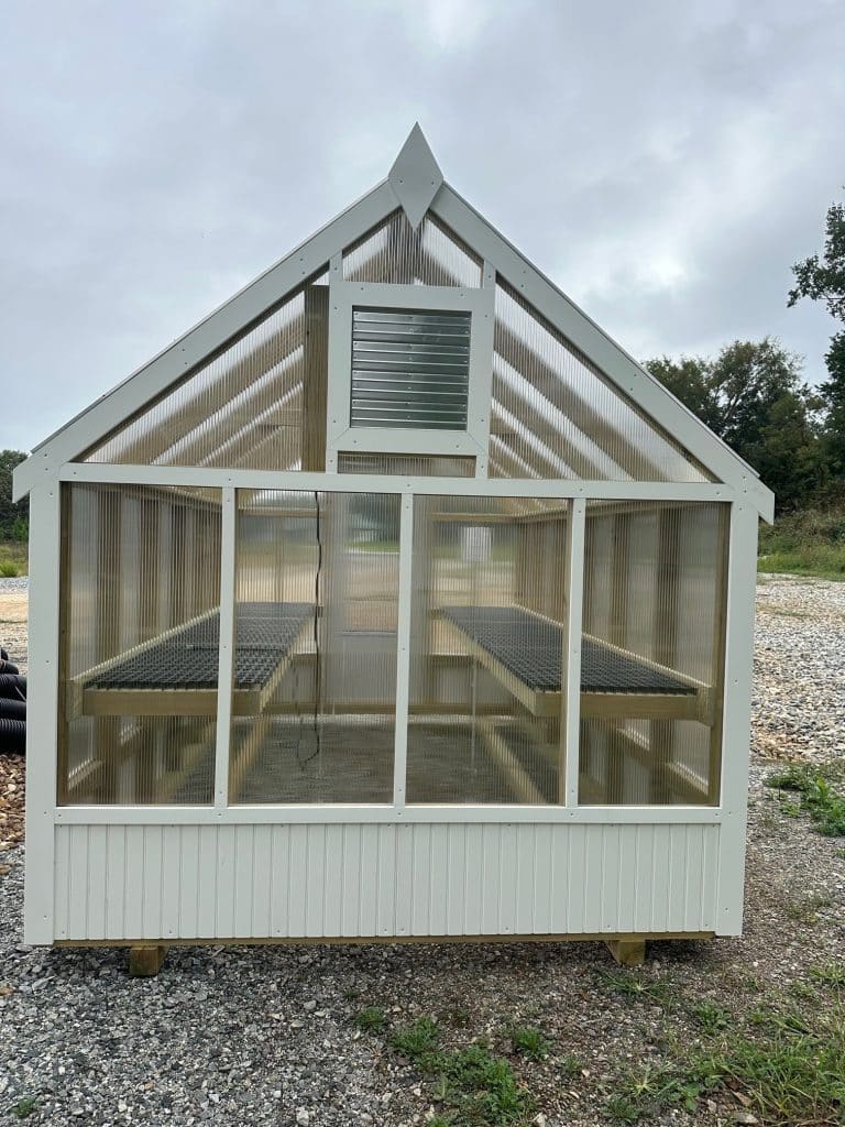 8x12 Greenhouse | Horizon Structures