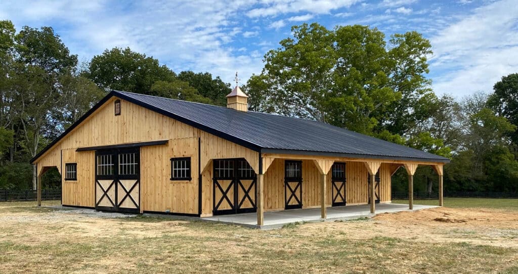 Loving the Low-Profile Horse Barn | Horizon Structures