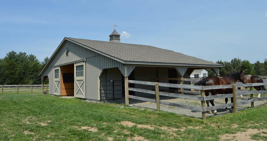 Loving the Low-Profile Horse Barn | Horizon Structures