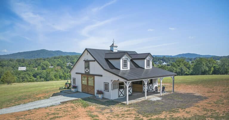 Design Multi-Animal Barn - Multi-Use Barn | Horizon Structures