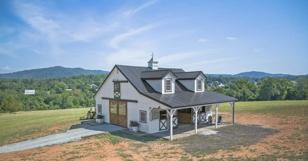 Design Multi-Animal Barn - Multi-Use Barn | Horizon Structures