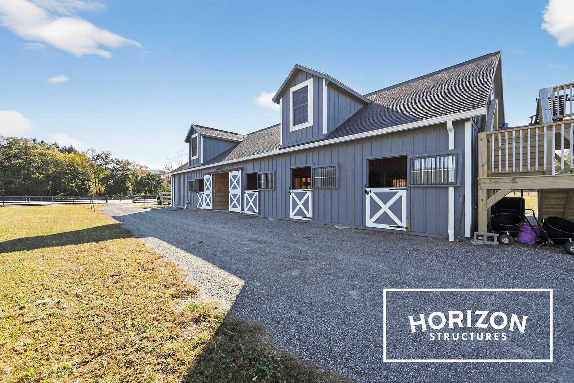Pisgah Forest, NC - High Profile Barn | Horizon Structures