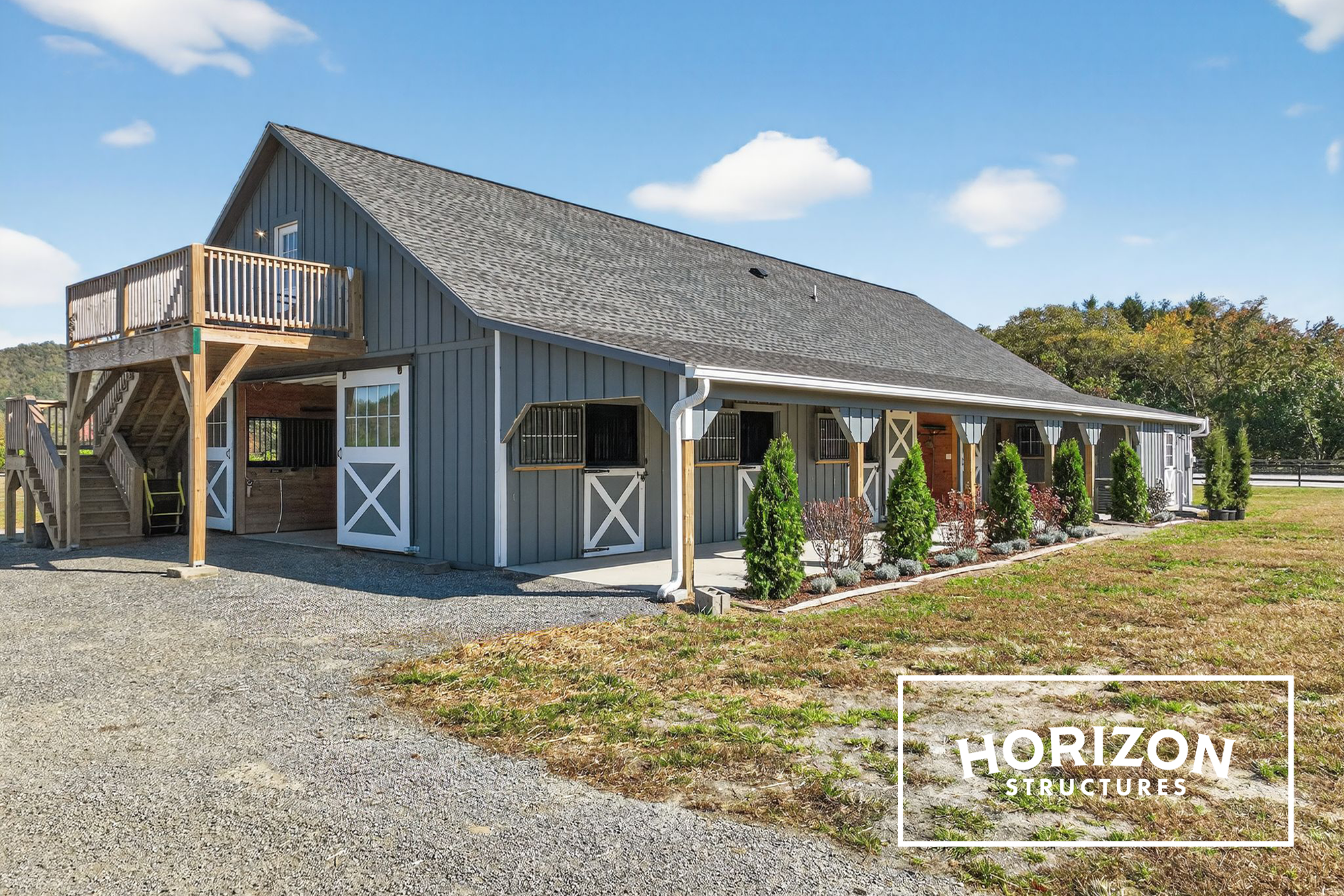 Pisgah Forest, NC - High Profile Barn | Horizon Structures