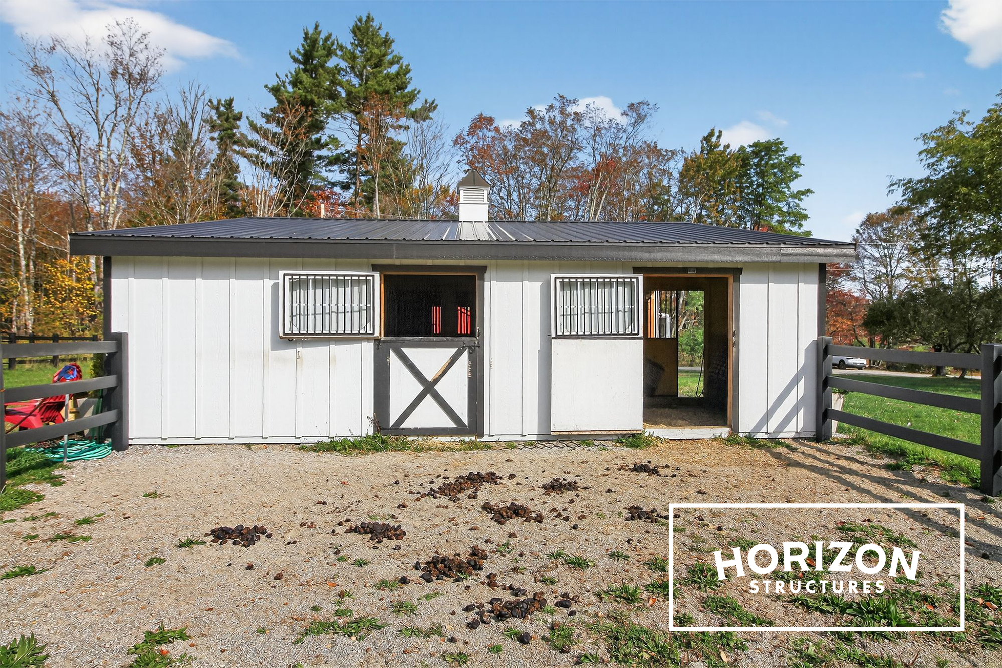 Weston, VT - Low Profile Barn | Horizon Structures