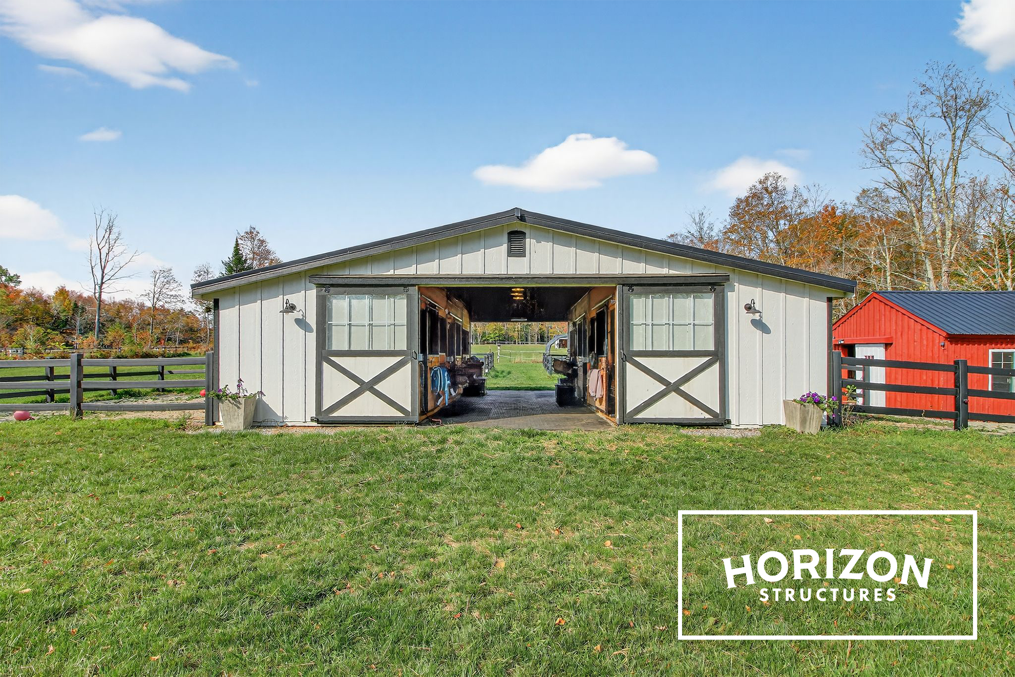 Weston, VT - Low Profile Barn | Horizon Structures