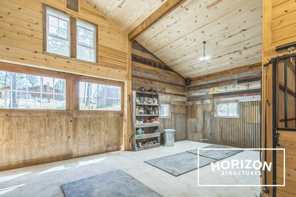 Lakeside, MT - Low Profile Barn | Horizon Structures