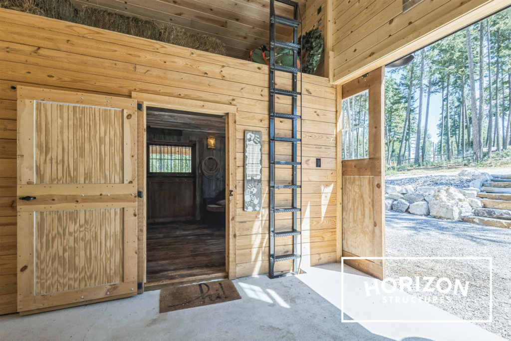 Lakeside, MT - Low Profile Barn | Horizon Structures