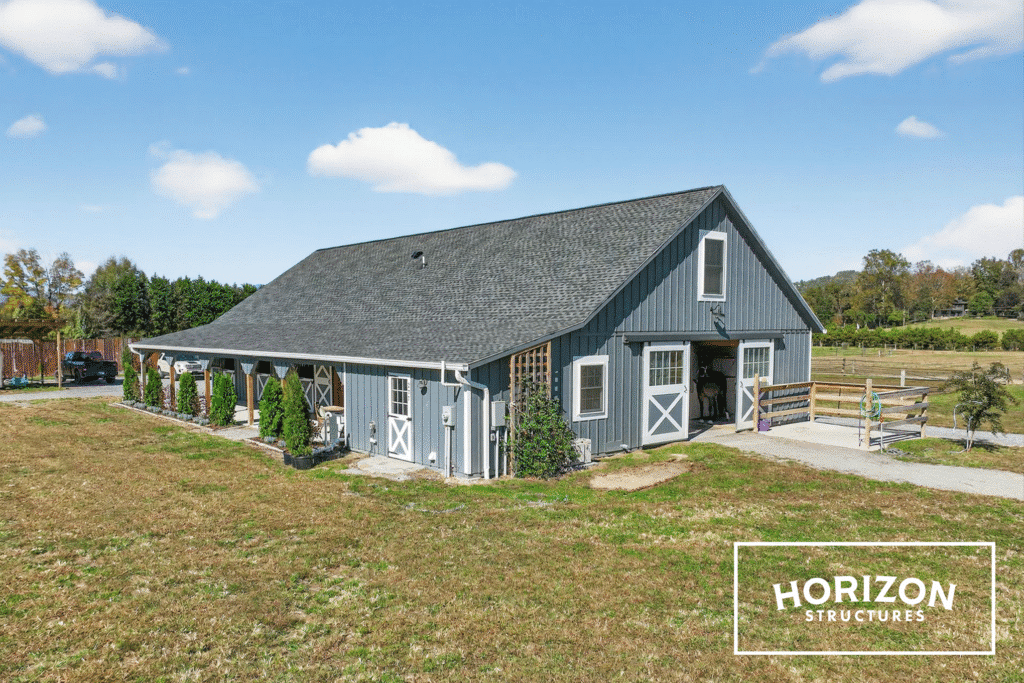 Pisgah Forest, NC - High Profile Barn | Horizon Structures
