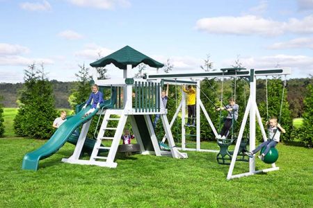 Swing Kingdom | Vinyl Play Sets, Swing Sets, & Playhouses | Horizon ...
